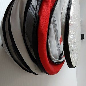 Nike | Bags | Nike Air Max Bubble Backpack Padded School Sport Grey ...